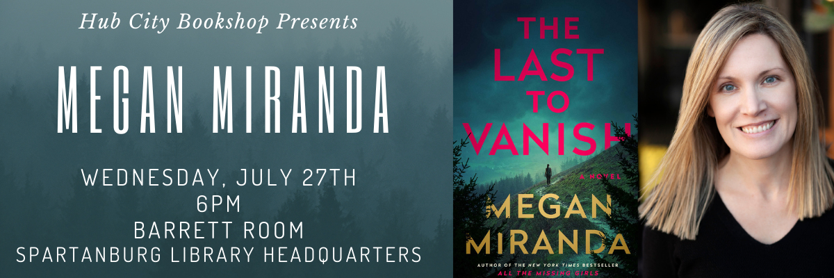Hub City Bookshop Welcomes New York Times Bestselling Author Megan ...
